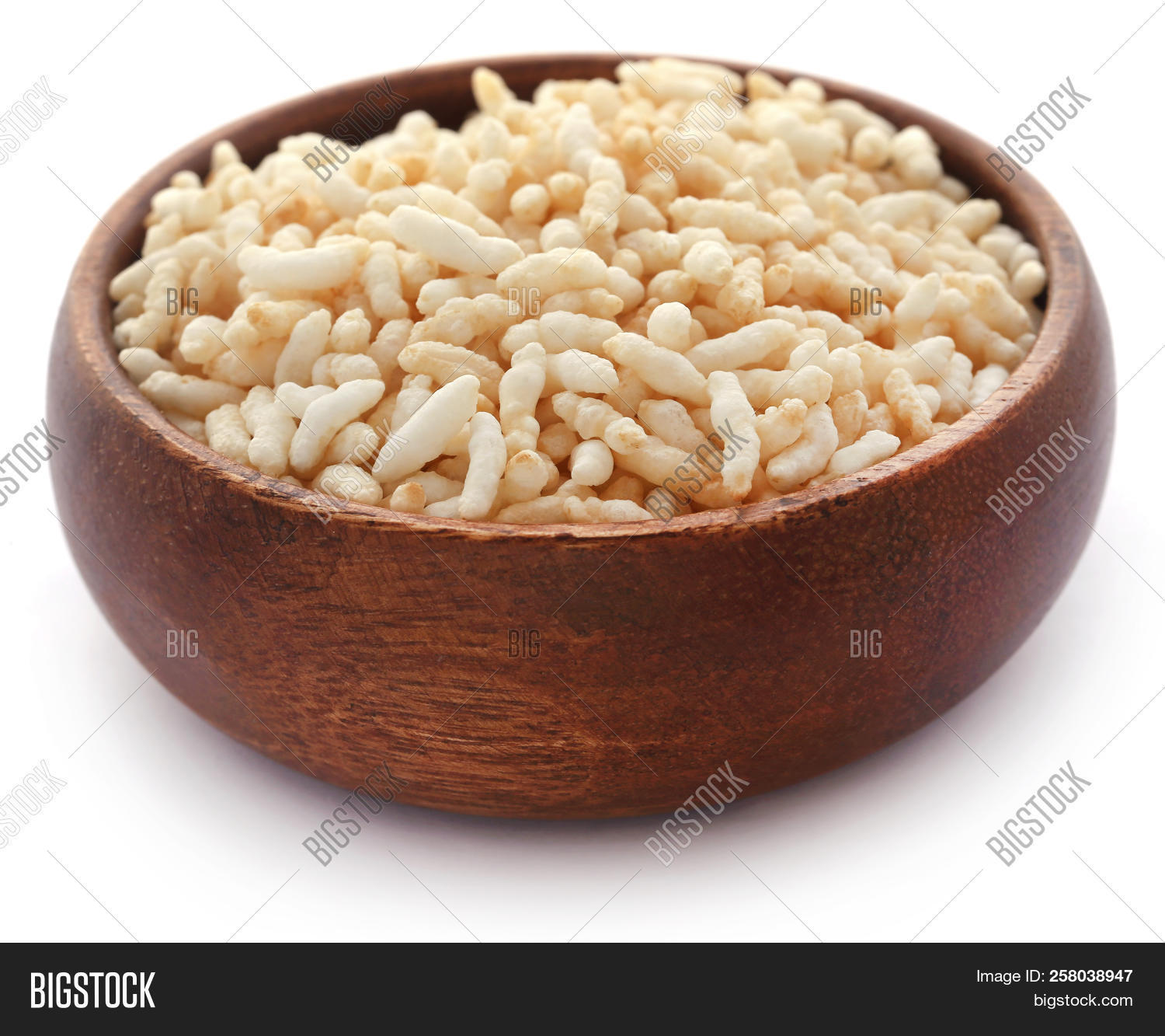 Puffed Rice Bowl Over Image & Photo (Free Trial) | Bigstock