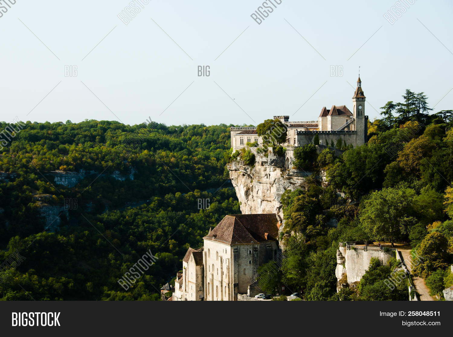 Middle Ages Cliffside Image & Photo (Free Trial) | Bigstock