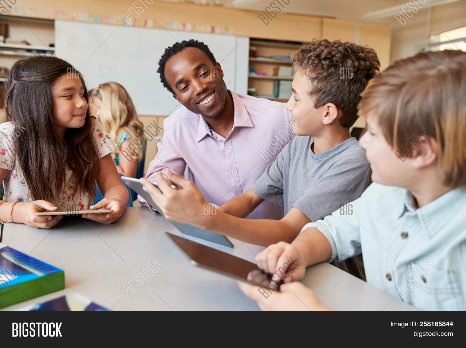 Teacher Helping School Image & Photo (Free Trial) | Bigstock