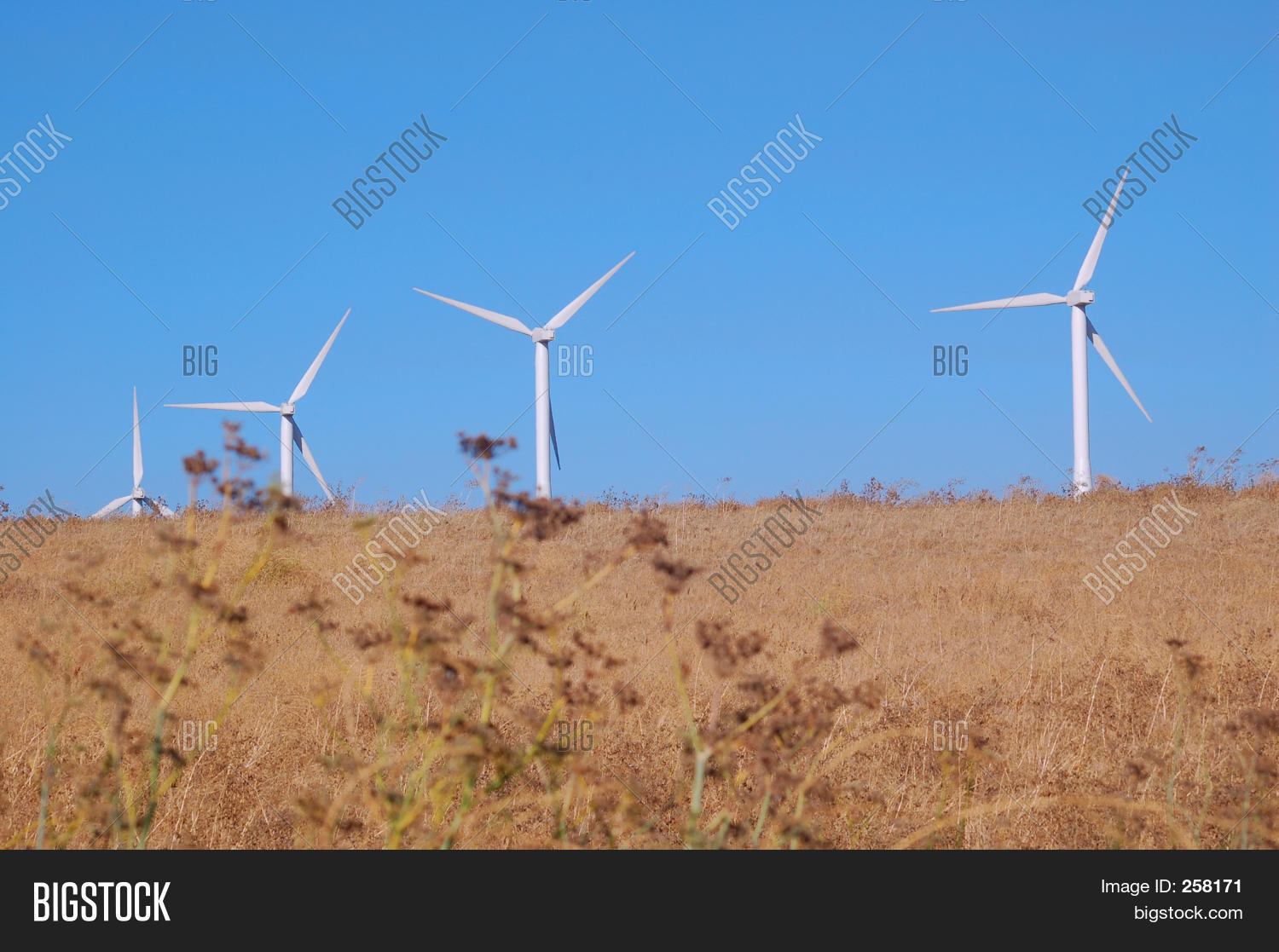 Modern Windmills Image & Photo (Free Trial) | Bigstock