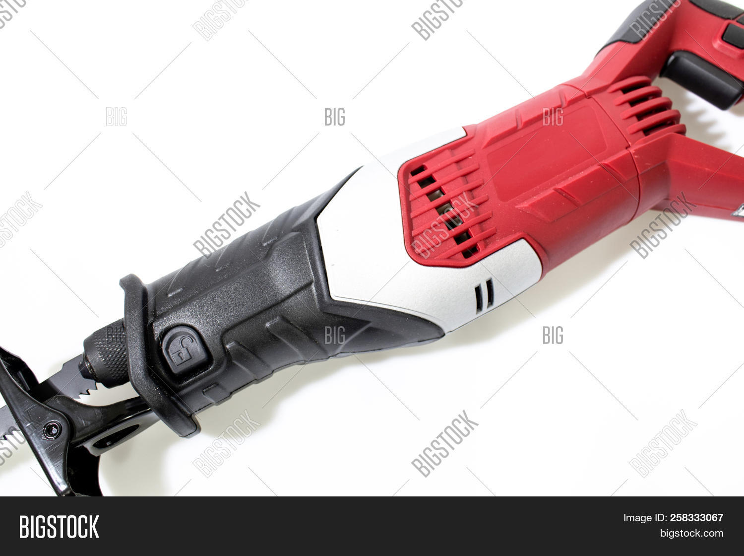 Red Reciprocating Saw Image & Photo (Free Trial) | Bigstock