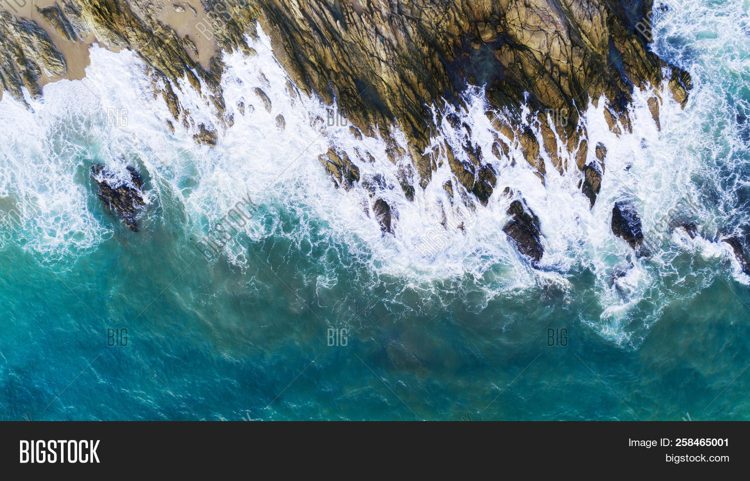 Aerial View Waves Image & Photo (Free Trial) | Bigstock