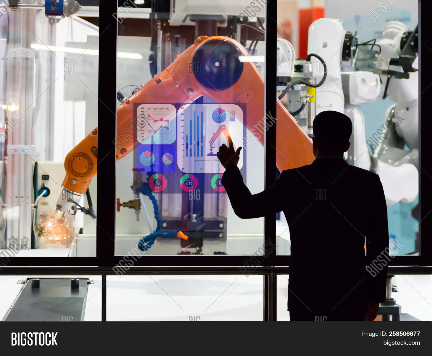 Engineer Touch Screen Image & Photo (Free Trial) | Bigstock