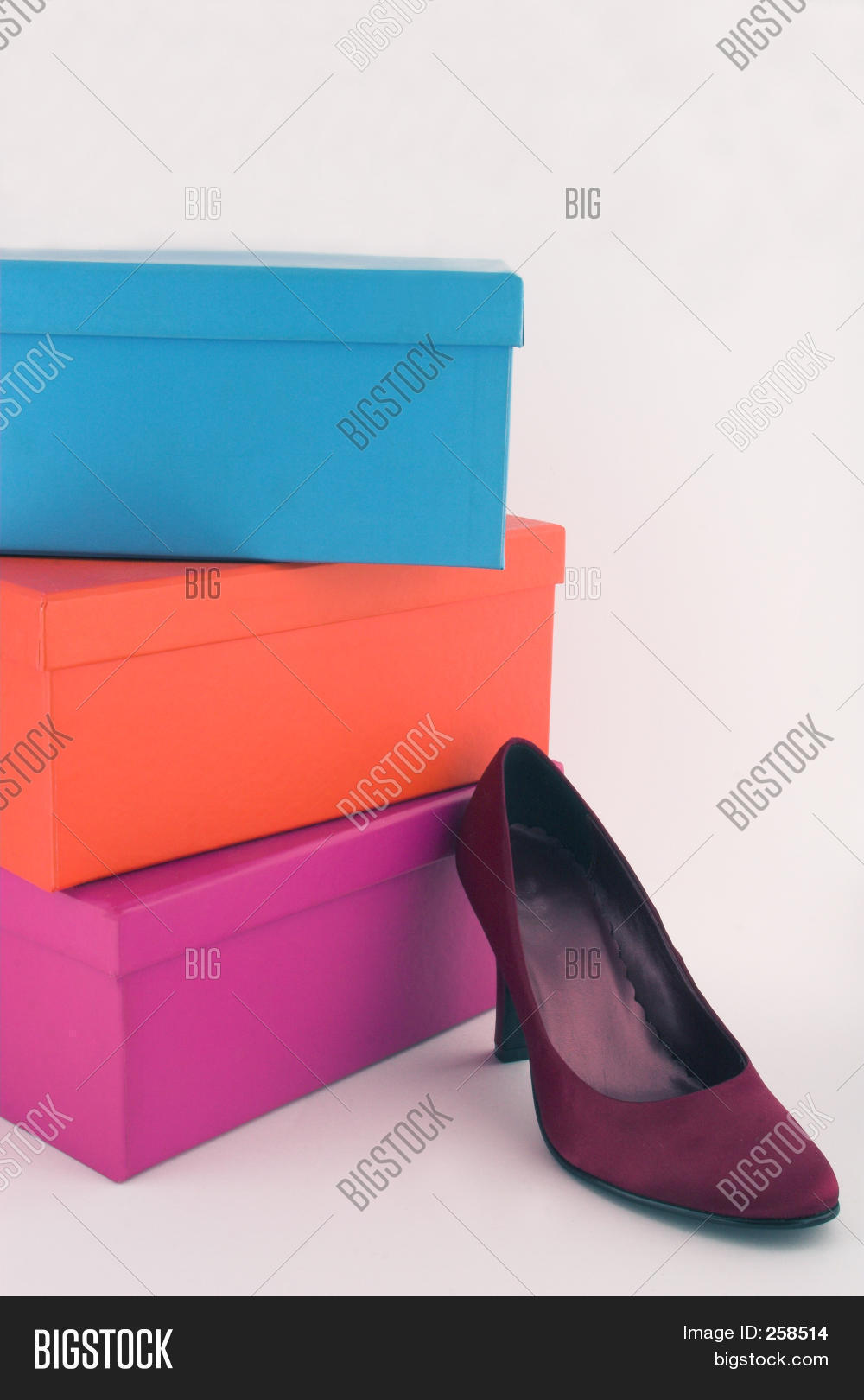 Shoe Boxes Red Shoe Image & Photo (Free Trial) | Bigstock