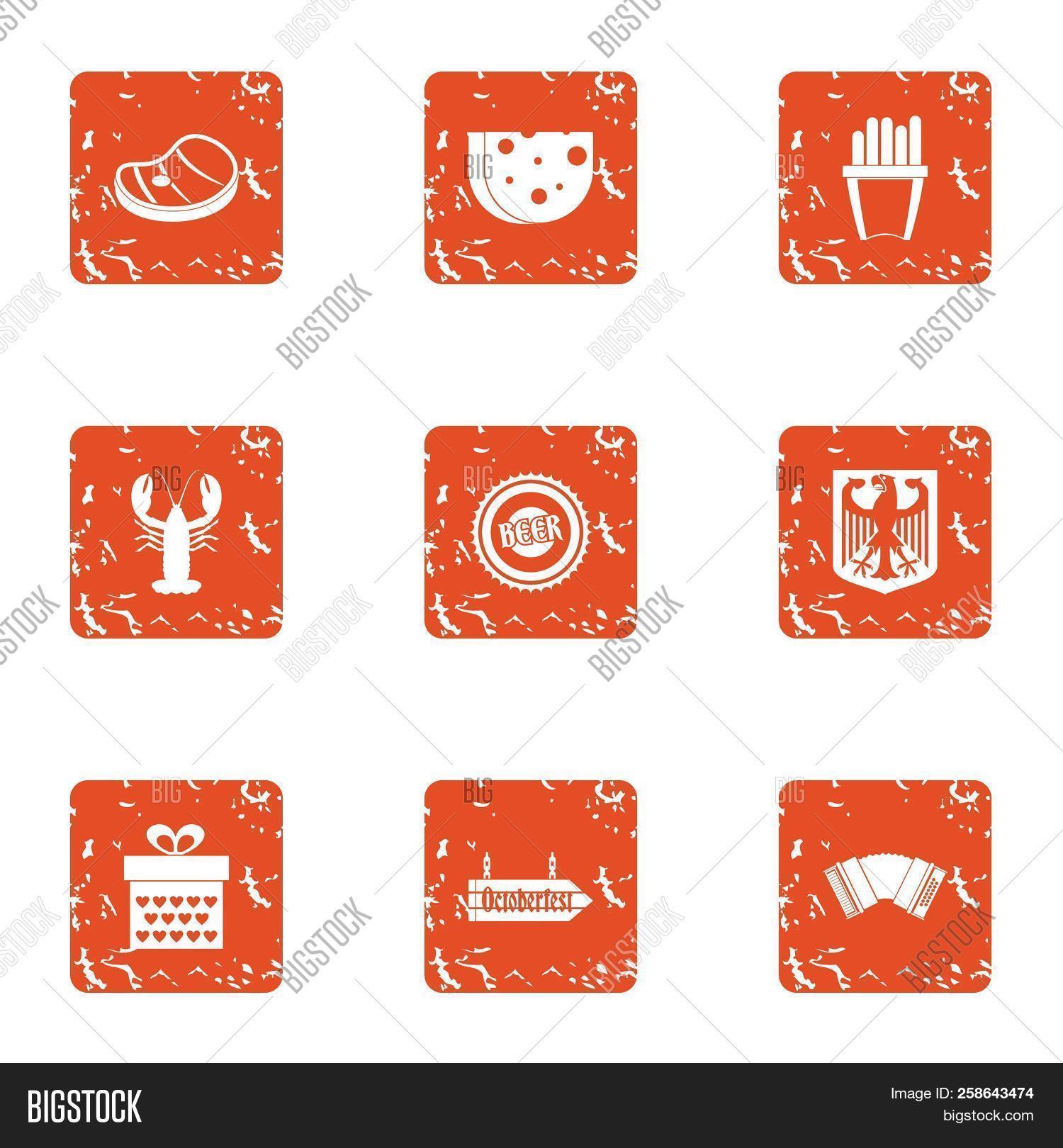 Provision Icons Set. Image & Photo (Free Trial) | Bigstock