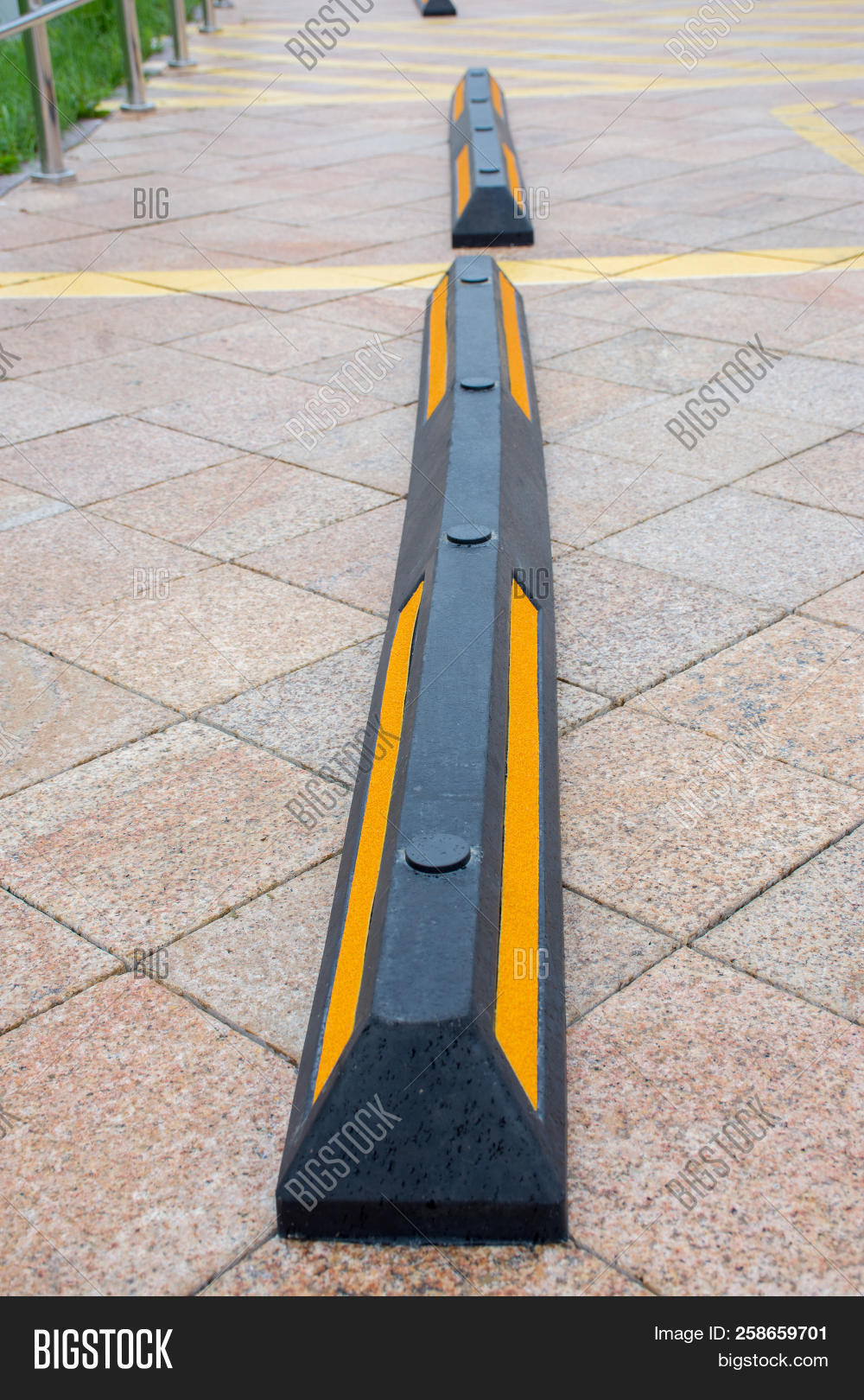 Modern Rubber Barrier Image & Photo (Free Trial) | Bigstock