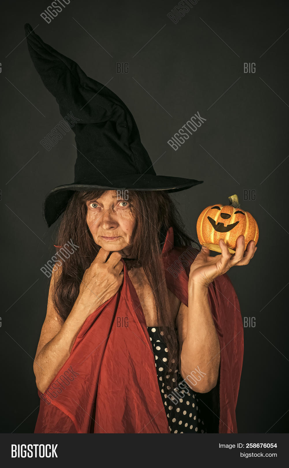 Halloween Senior Lady Image & Photo (Free Trial) | Bigstock