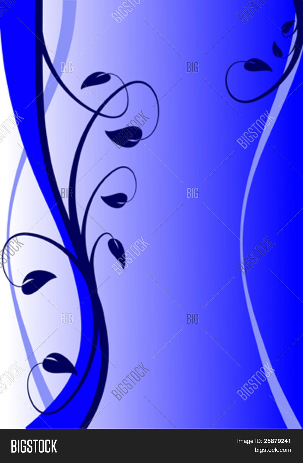 Blue Abstract Vector Vector & Photo (Free Trial) | Bigstock
