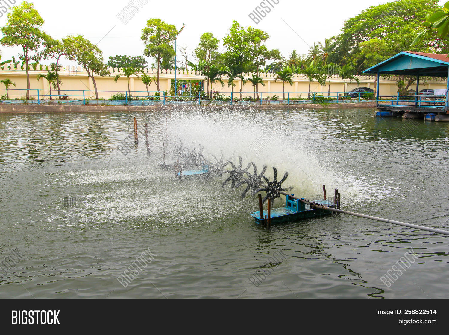 Turbine Pond Working Image & Photo (Free Trial) | Bigstock