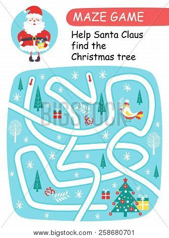 Help Santa Claus Find Vector & Photo (Free Trial) | Bigstock