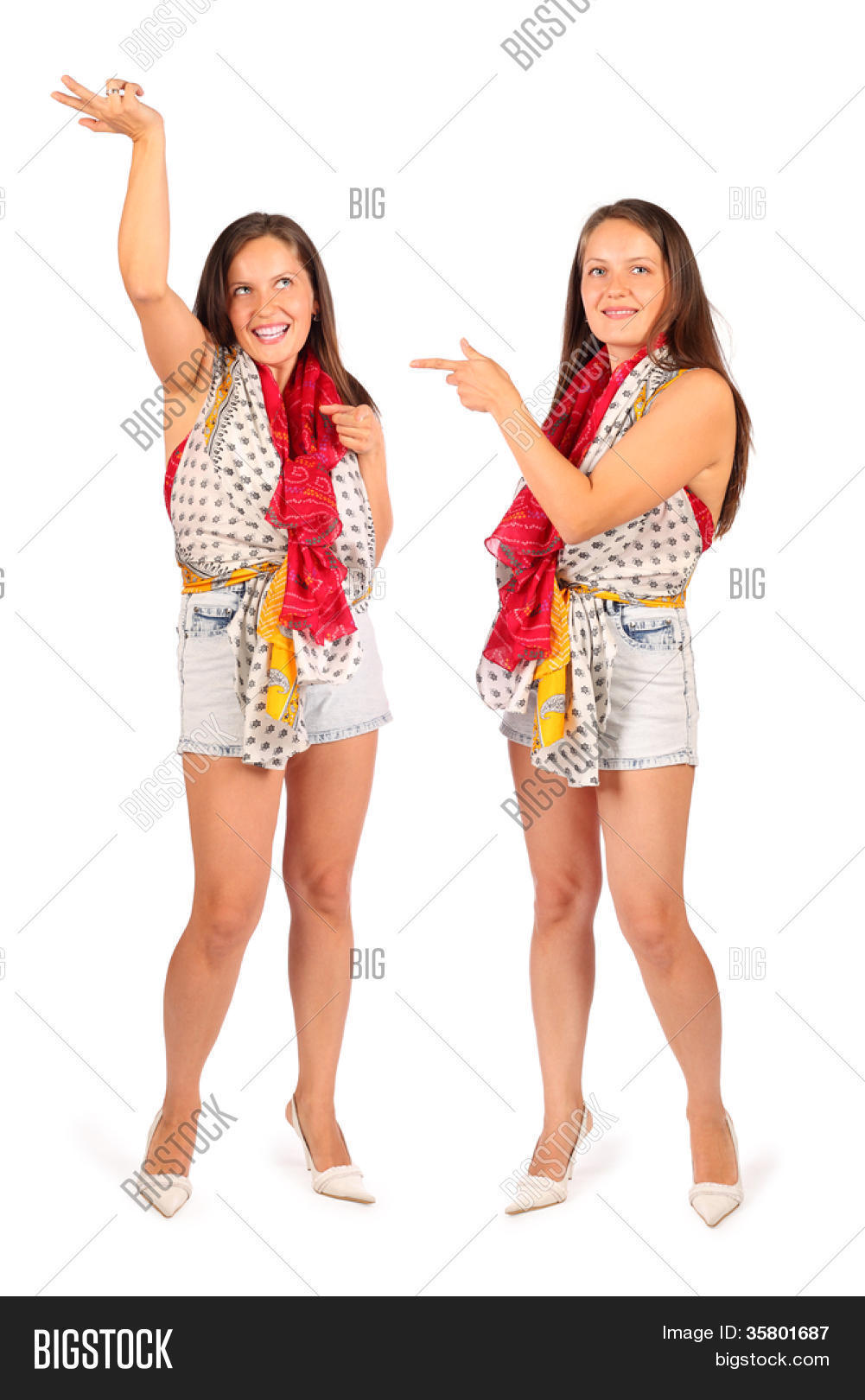 Two Same Women Studio Image & Photo (Free Trial) | Bigstock