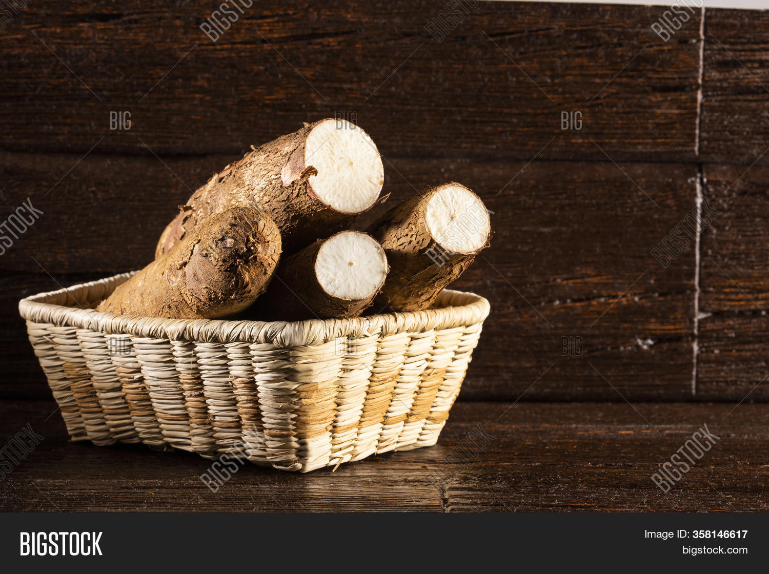 Cassava Raw Tuber - Image & Photo (Free Trial) | Bigstock