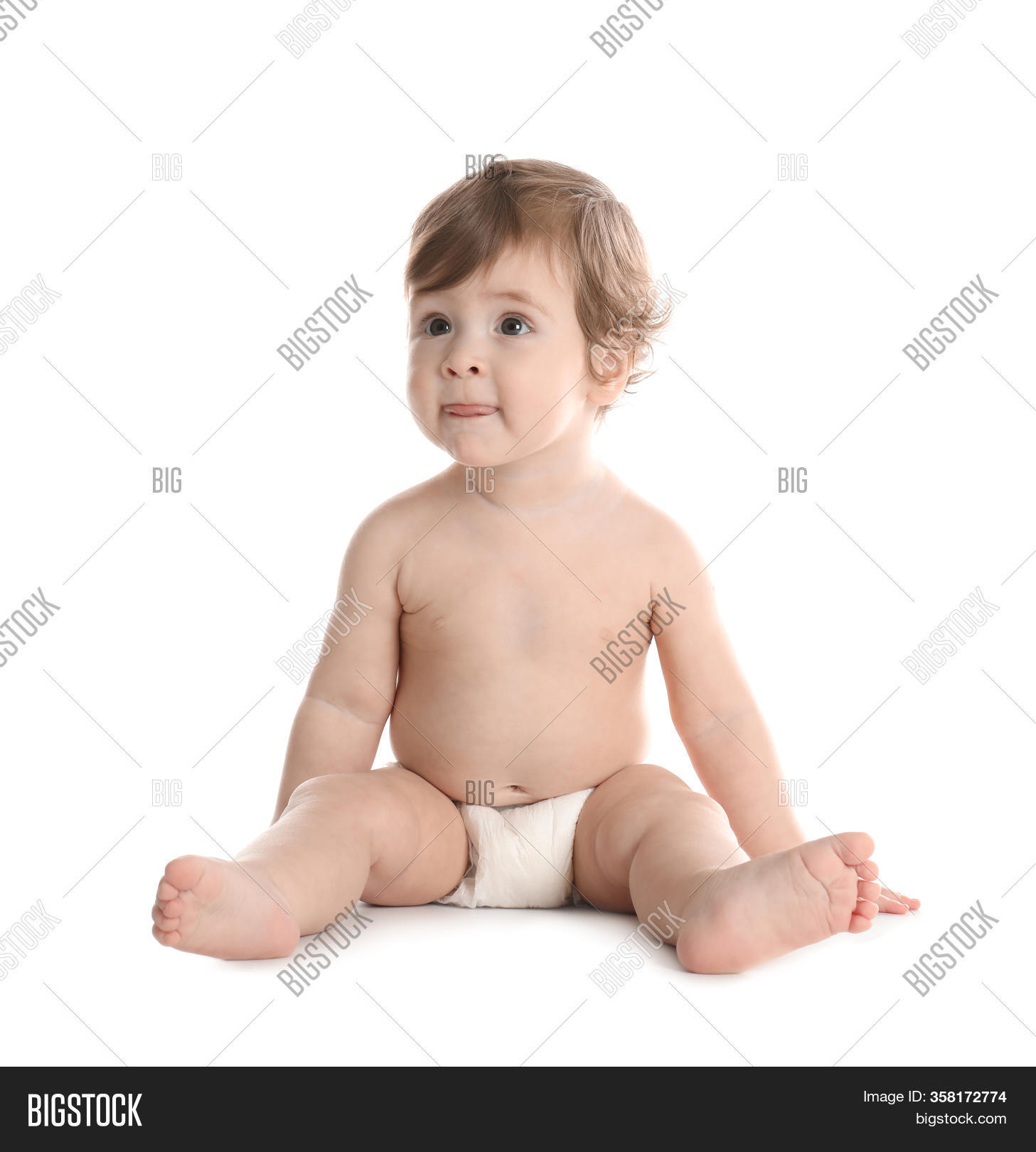 Cute Little Baby Image & Photo (Free Trial) | Bigstock