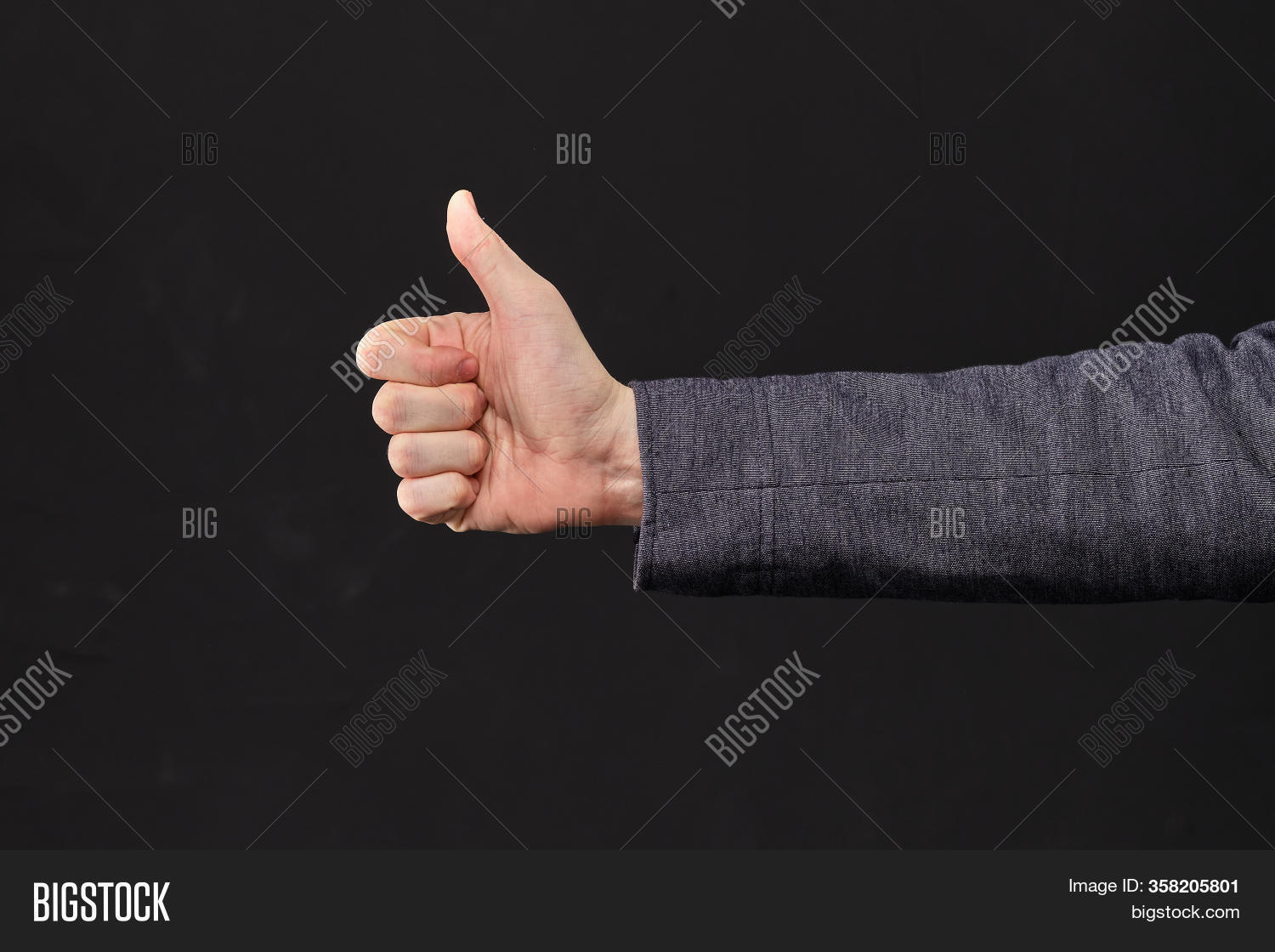 Hand Jacket Shows Image & Photo (Free Trial) | Bigstock