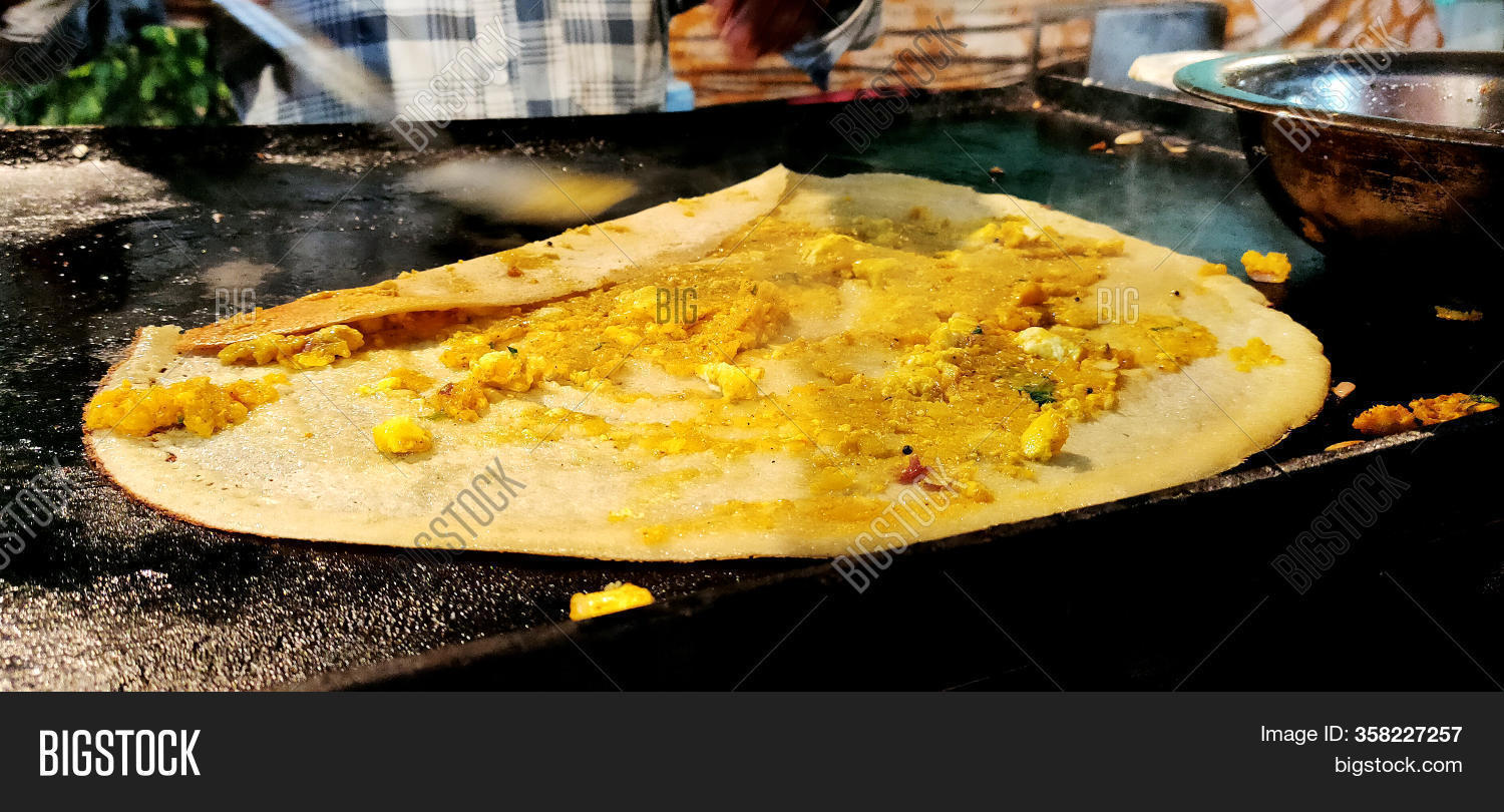 Dosa Cooked Flat Thin Image & Photo (Free Trial) | Bigstock