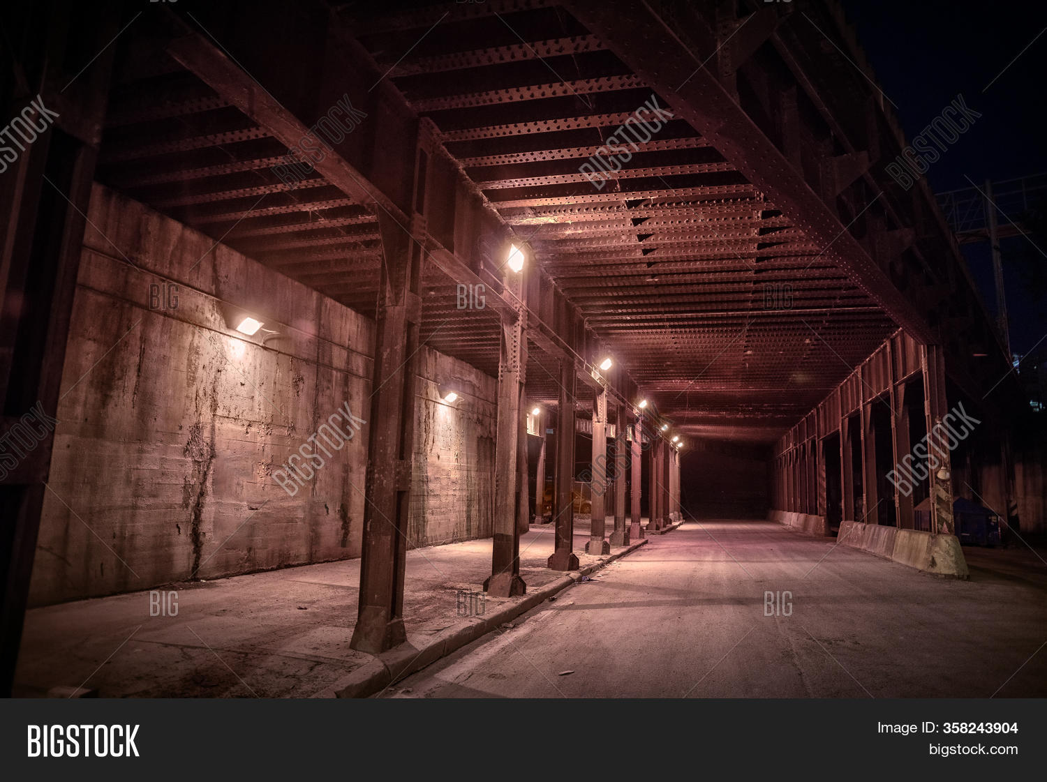 Dark Eerie Urban City Image & Photo (Free Trial) | Bigstock