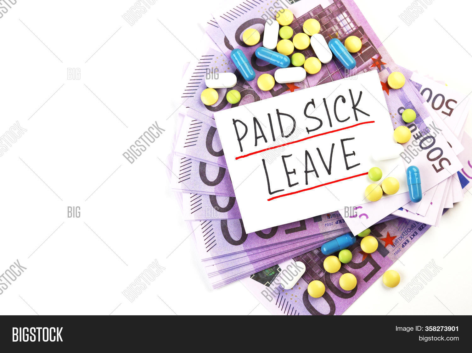 Text Paid Sick Leave Image & Photo (Free Trial) | Bigstock