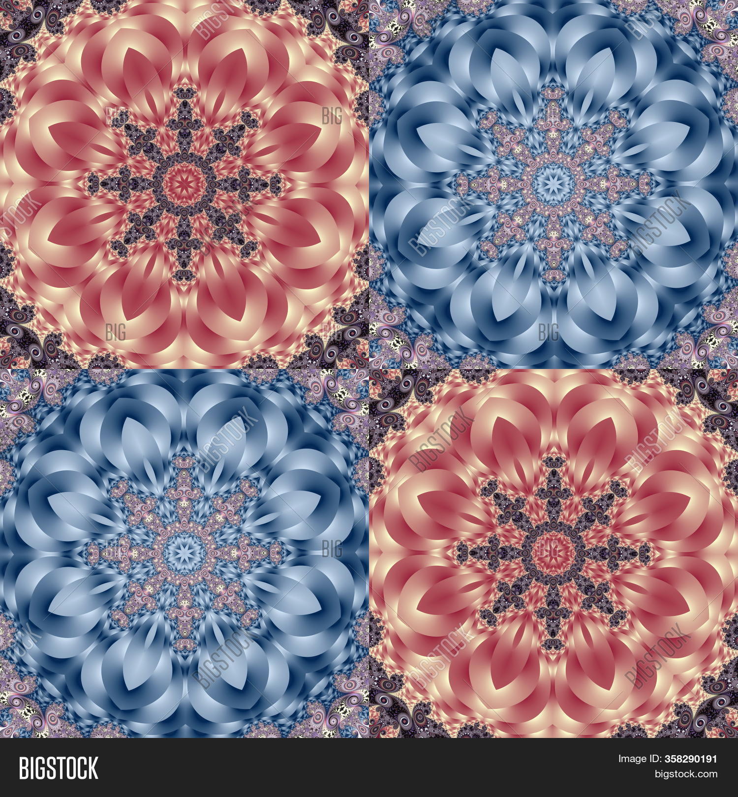 Two-tone Pattern Image & Photo (Free Trial) | Bigstock