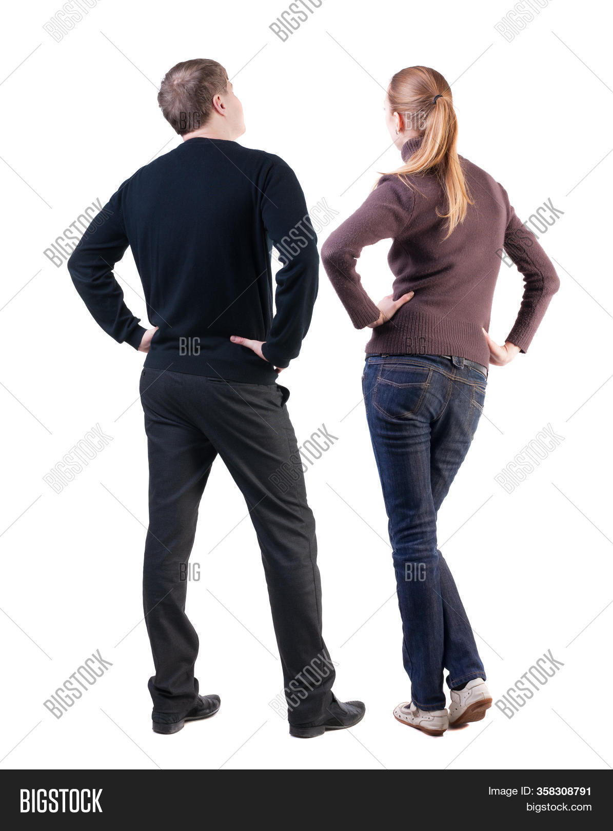 Back View Couple Image & Photo (Free Trial) | Bigstock