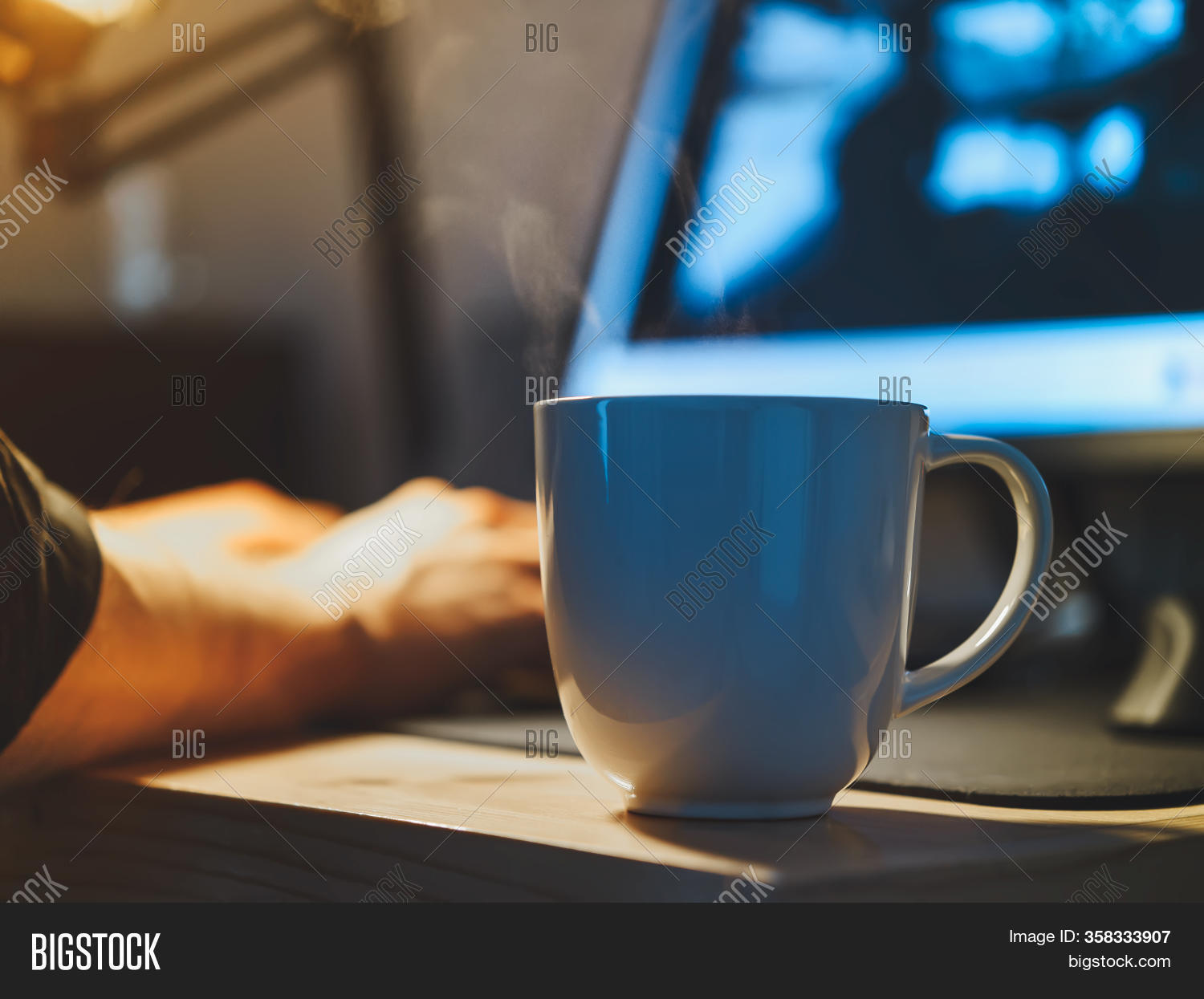 Work Home, Coffee Work Image & Photo (Free Trial) | Bigstock