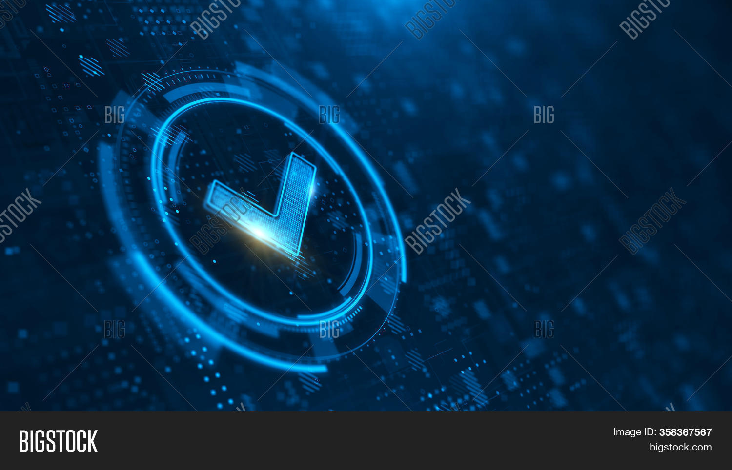 Check Mark On Abstract Image & Photo (Free Trial) | Bigstock
