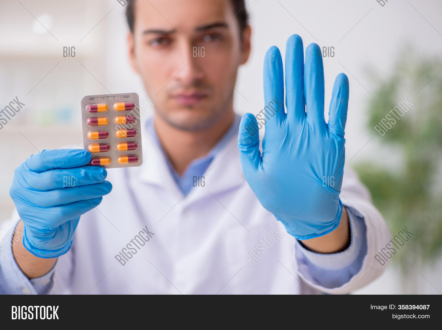 Young Male Lab Image & Photo (Free Trial) | Bigstock