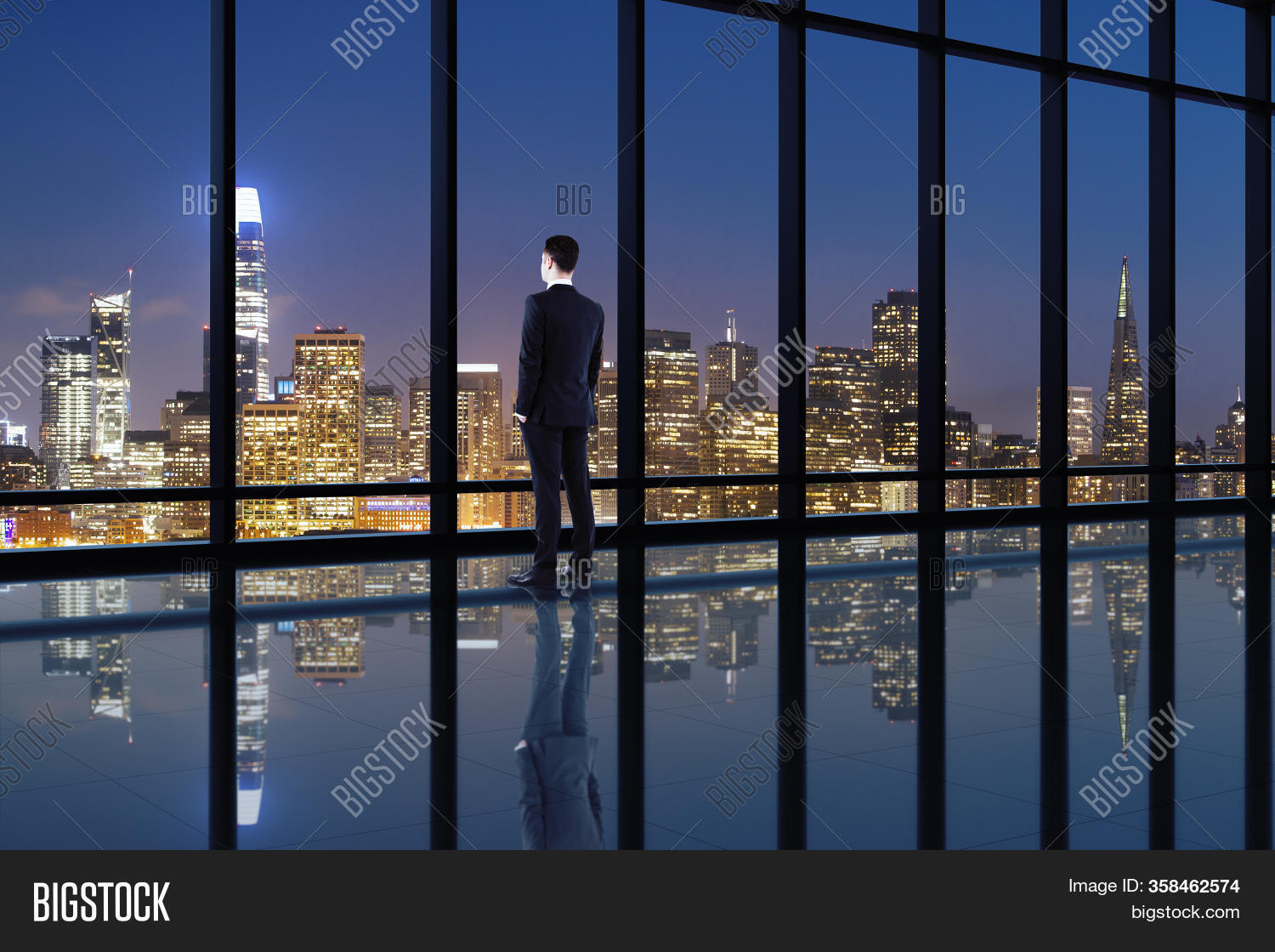 Back View Businessman Image & Photo (Free Trial) | Bigstock