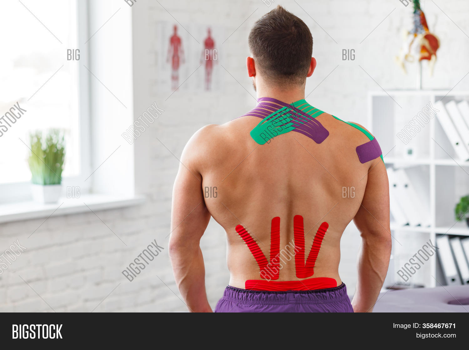 Kinesiology Taping. Image & Photo (Free Trial) | Bigstock