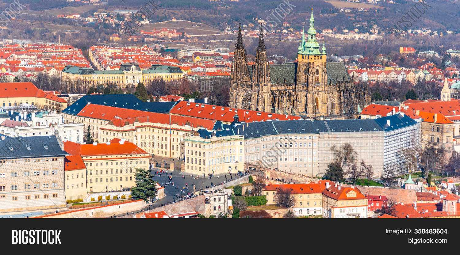 Aerial View Prague Image & Photo (Free Trial) | Bigstock