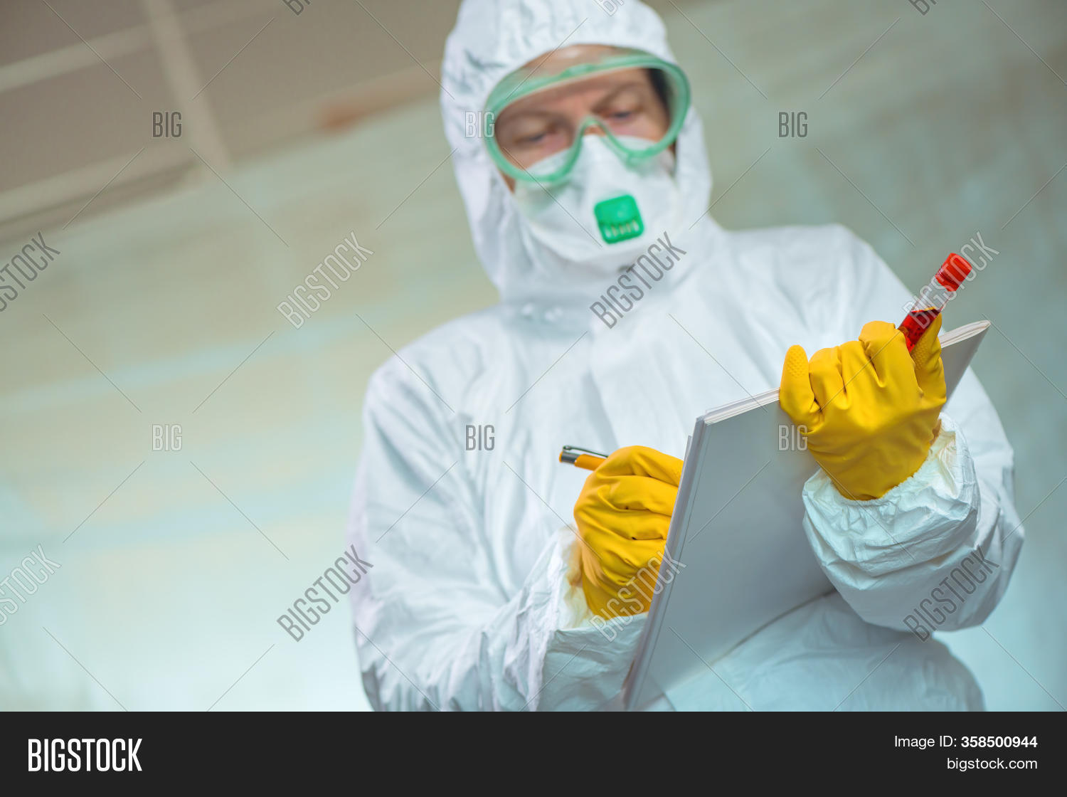 Virologist Blood Test Image & Photo (Free Trial) | Bigstock