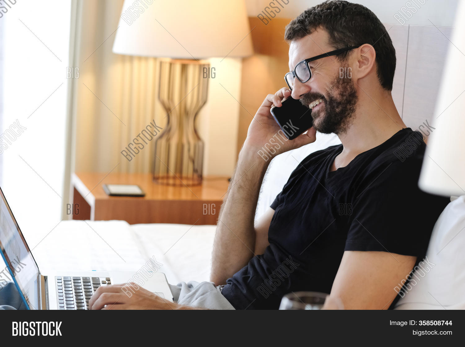 Young Man Working Home Image & Photo (Free Trial) | Bigstock