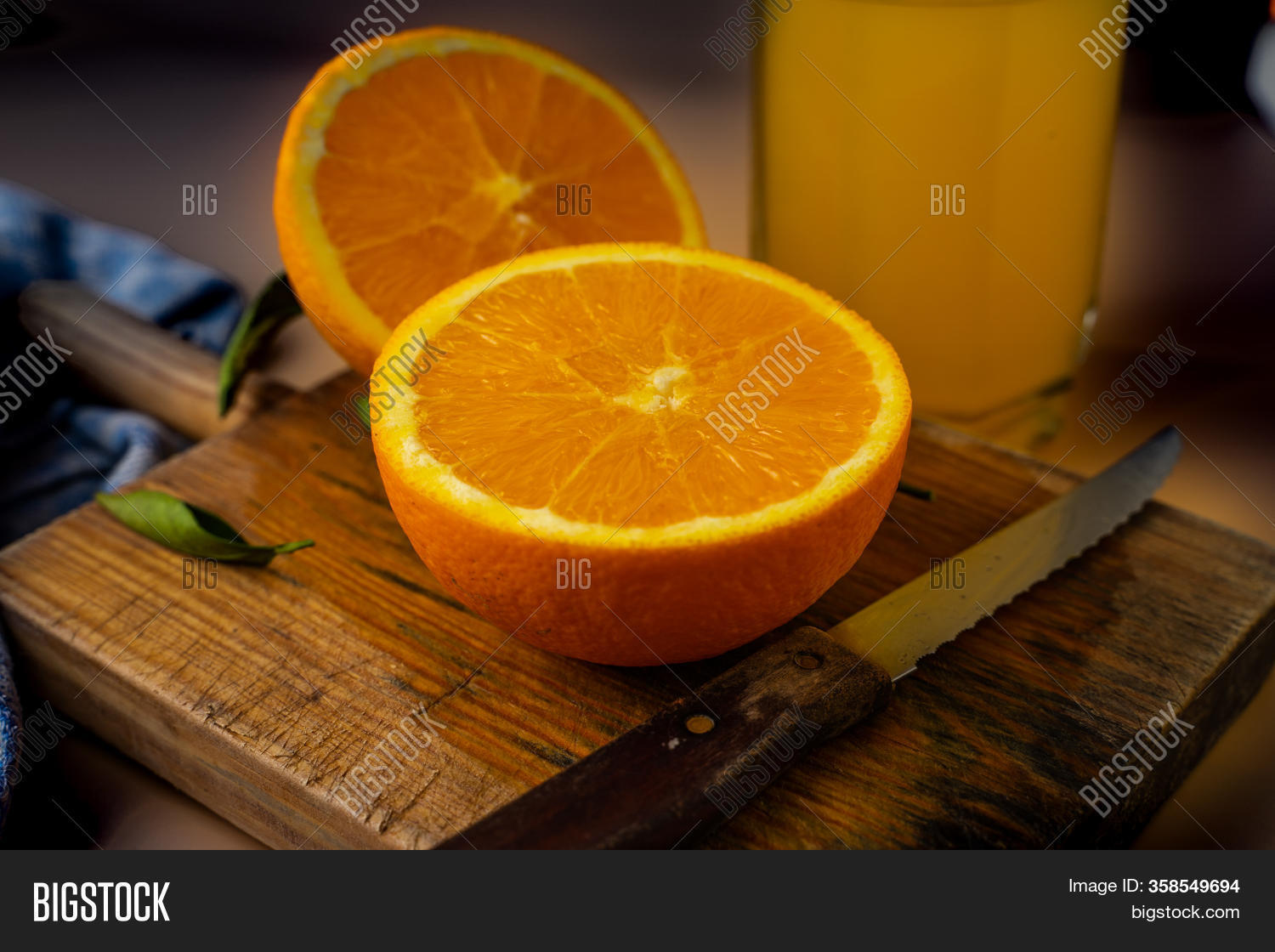 Close Orange Cut Half Image & Photo (Free Trial) | Bigstock