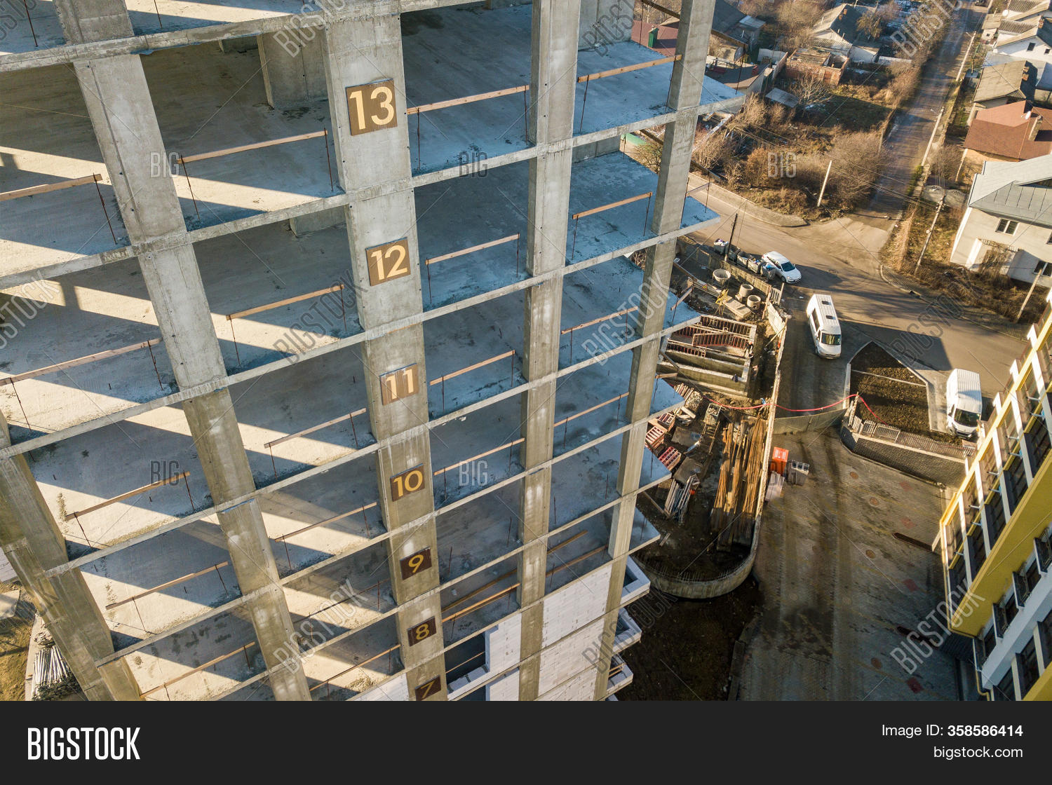 Aerial View Concrete Image & Photo (Free Trial) | Bigstock