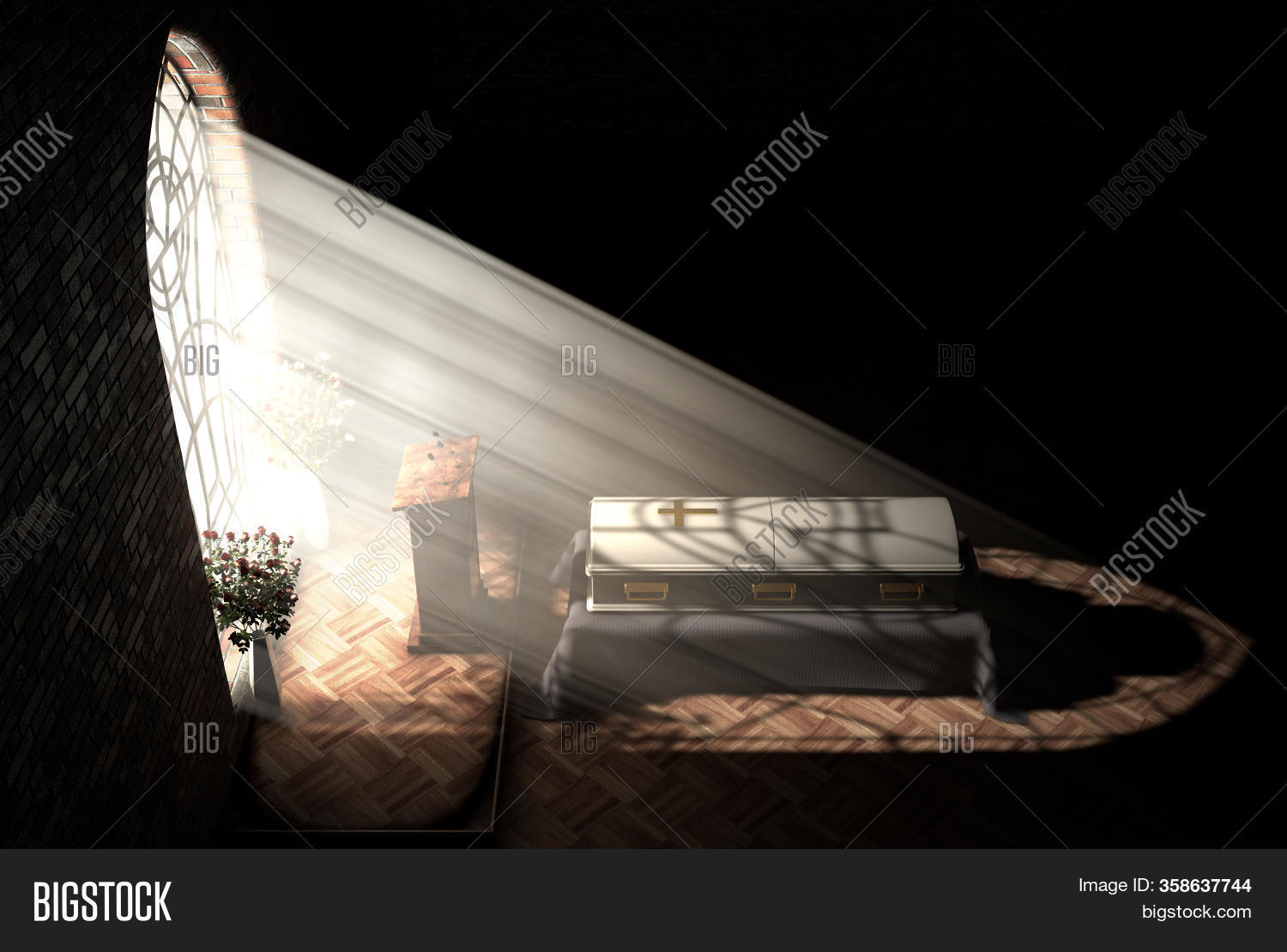 Dark Church Interior Image & Photo (Free Trial) | Bigstock