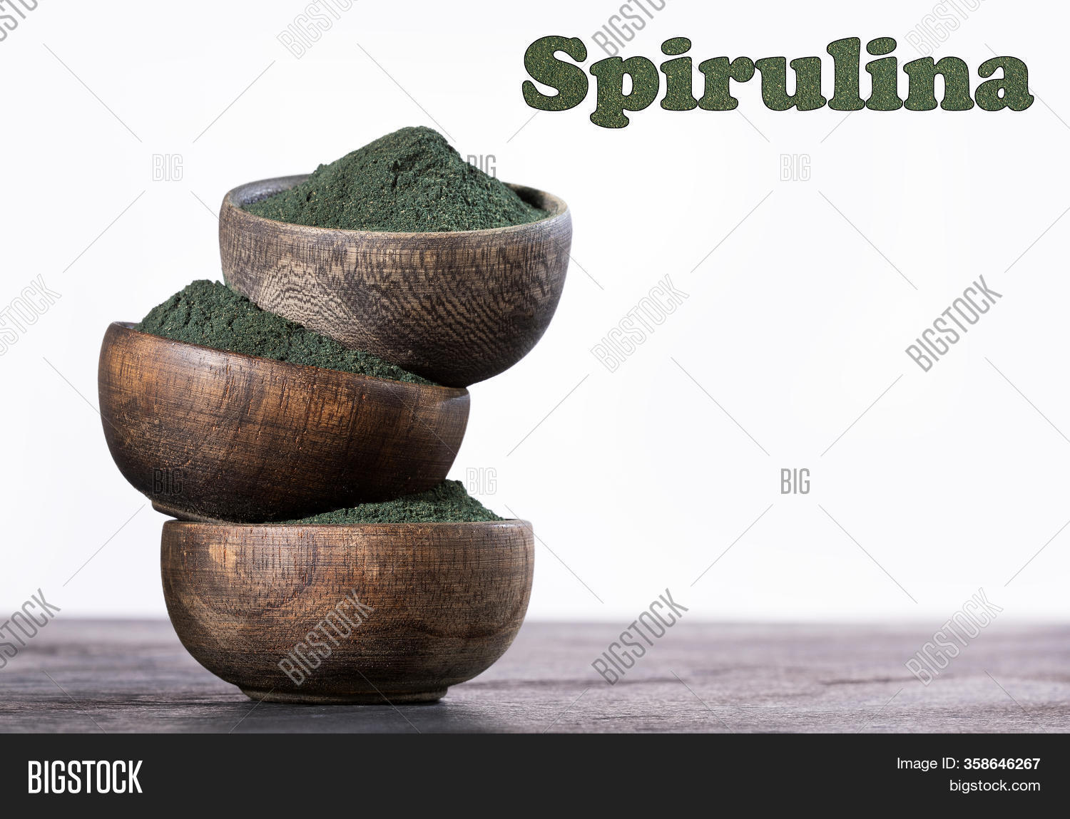 Spirulina Algae Powder Image & Photo (Free Trial) | Bigstock