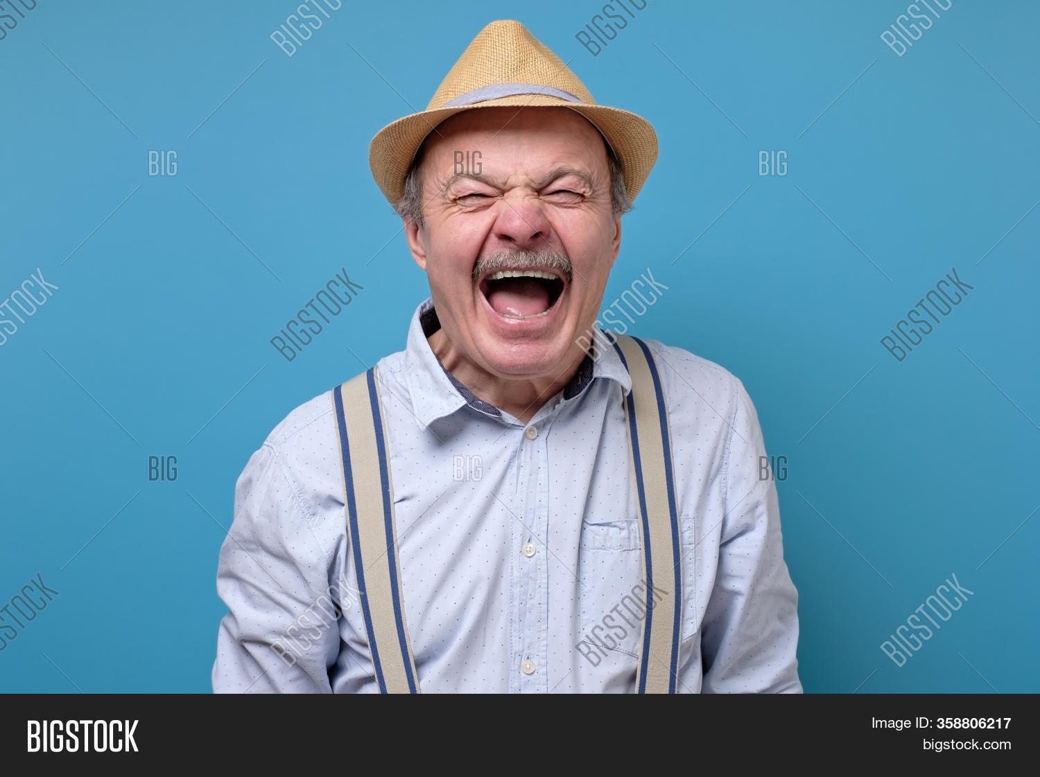 Senior Angry Mad Man Image & Photo (Free Trial) | Bigstock