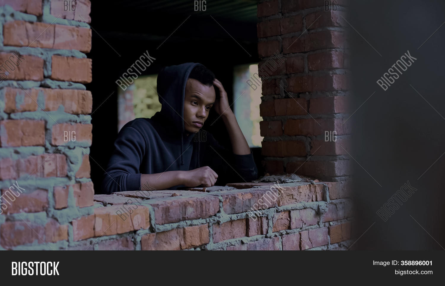 Sad Teenager Among Image & Photo (Free Trial) | Bigstock
