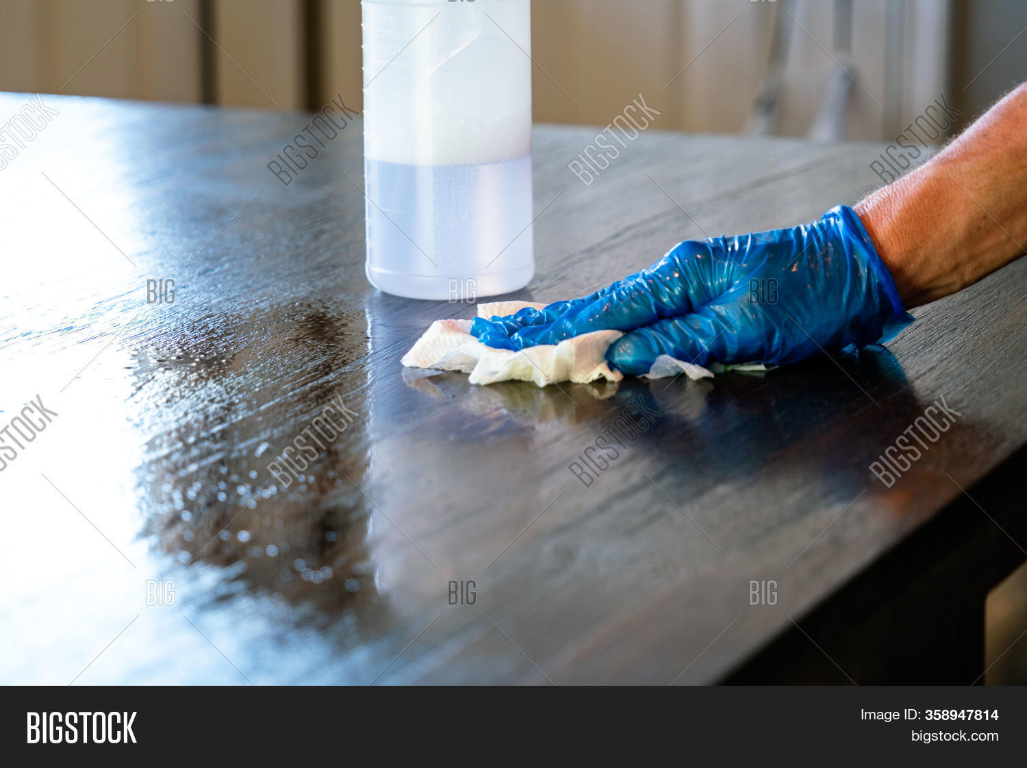 Wiping Down Surfaces Image & Photo (Free Trial) | Bigstock