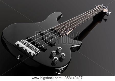Bass Guitar Isolated Image & Photo (Free Trial) | Bigstock