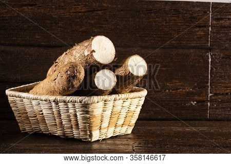 Cassava Raw Tuber - Image & Photo (Free Trial) | Bigstock