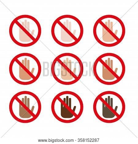 Red Stop Sign Set Vector & Photo (Free Trial) | Bigstock