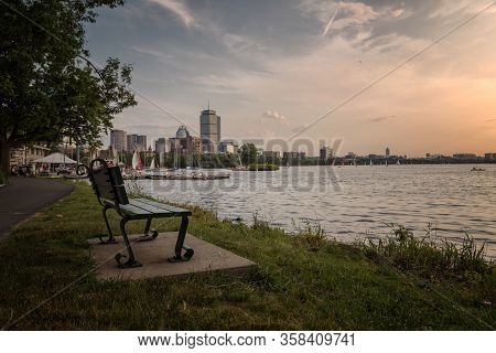 Warm Summer Day Boston Image & Photo (Free Trial) | Bigstock