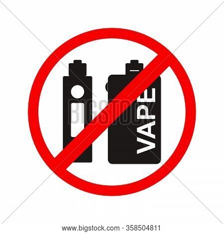 No Vaping Icon Vector & Photo (Free Trial) | Bigstock