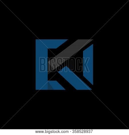 Square Letter K Logo Vector & Photo (Free Trial) | Bigstock