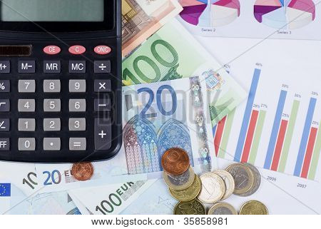 Banknotes Euro Chart Image & Photo (Free Trial) | Bigstock