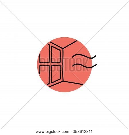 Ventilate Rooms Icon Vector & Photo (Free Trial) | Bigstock
