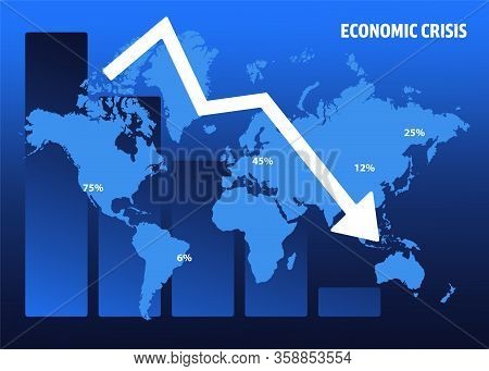Economic Crisis. Graph Image & Photo (Free Trial) | Bigstock