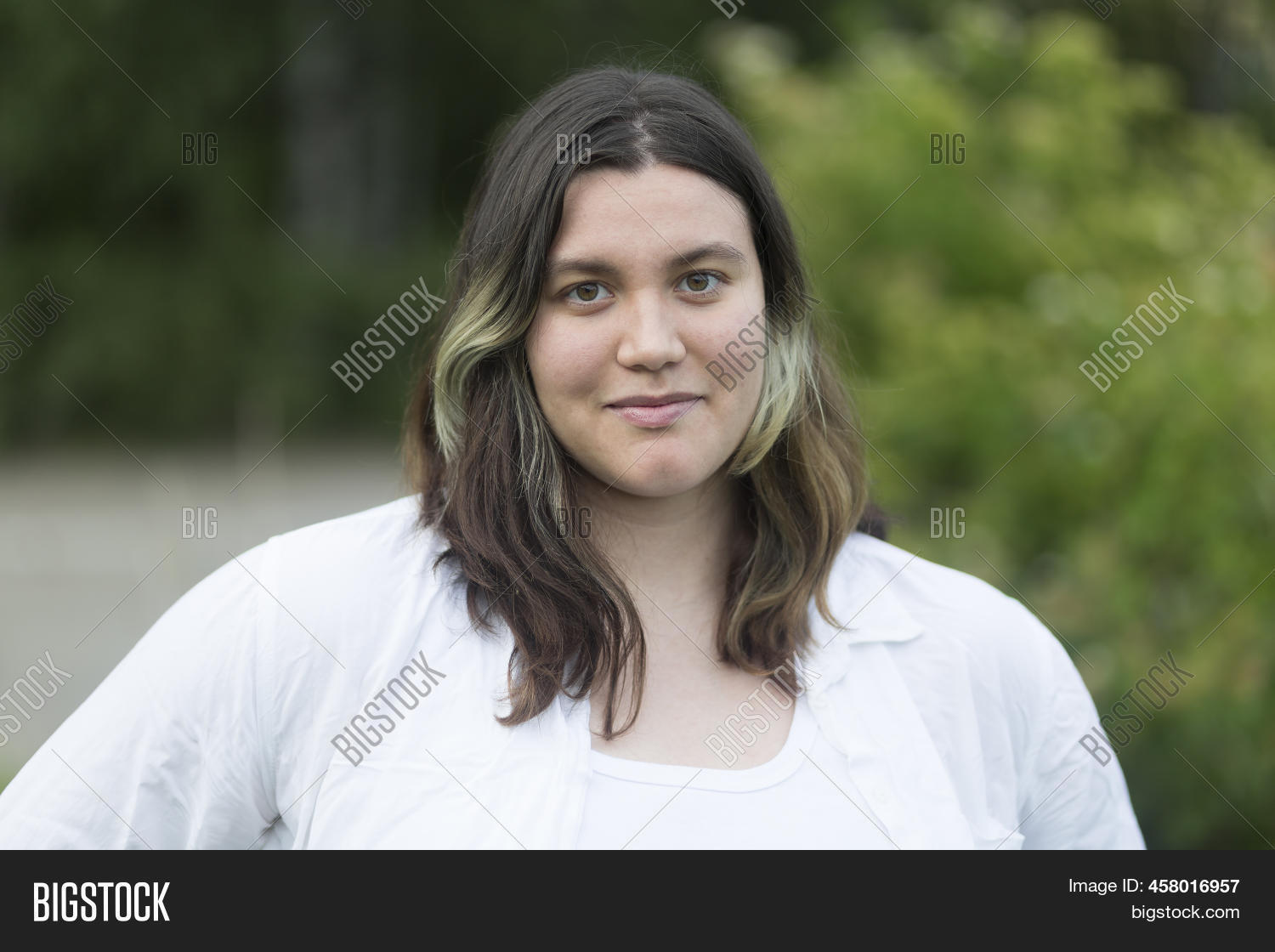 Portrait Fat Woman Image & Photo (Free Trial) | Bigstock