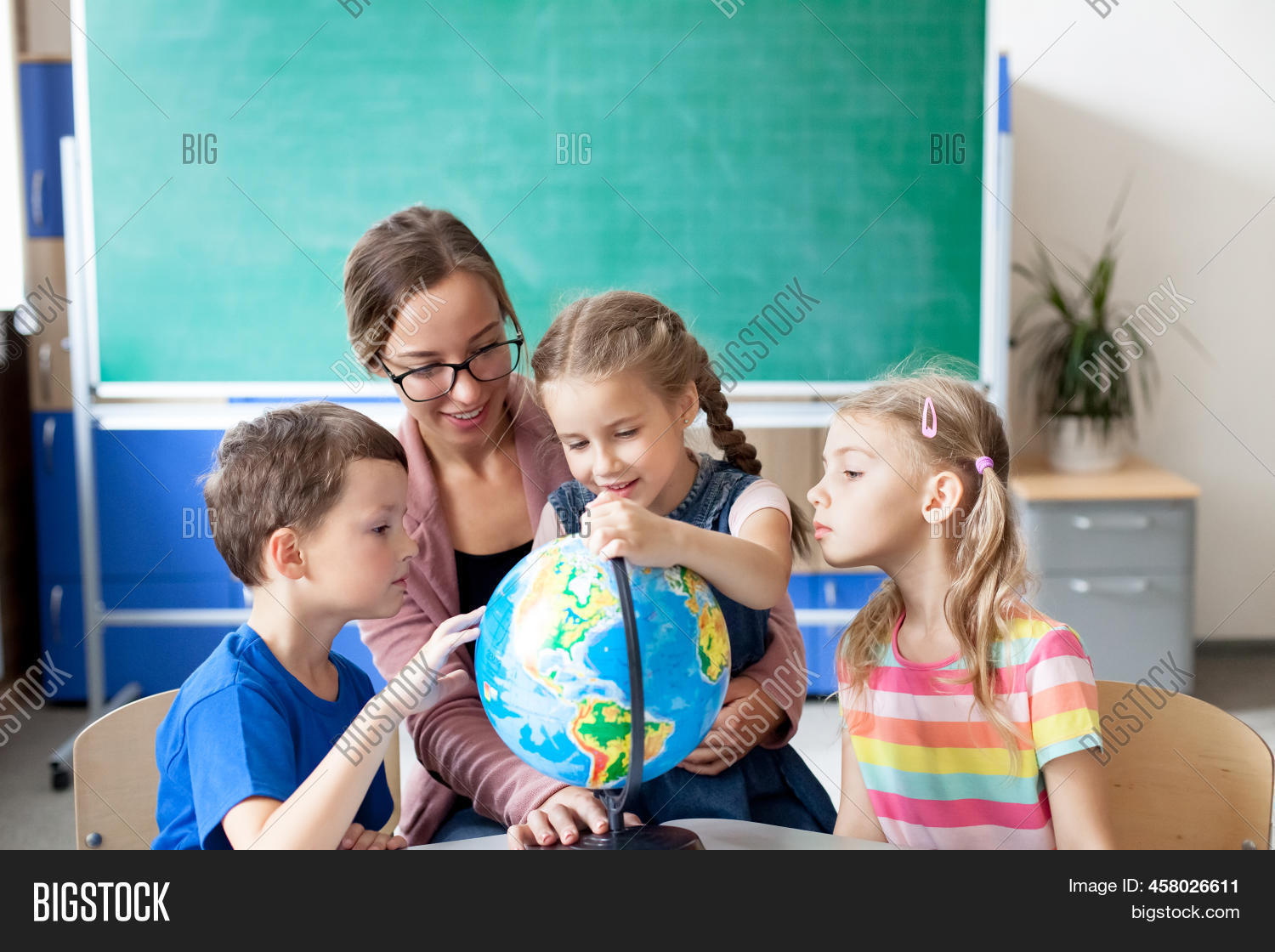 School Teacher Kids Image & Photo (Free Trial) | Bigstock