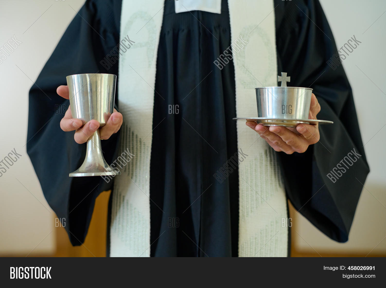 Hands Catholic Priest Image & Photo (Free Trial) | Bigstock
